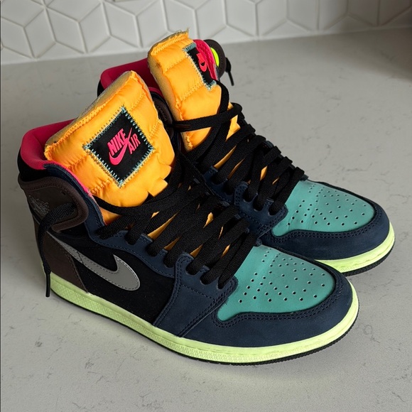 Nike | Shoes | Nike Air Multicolor Hightop Sneakers | Poshmark